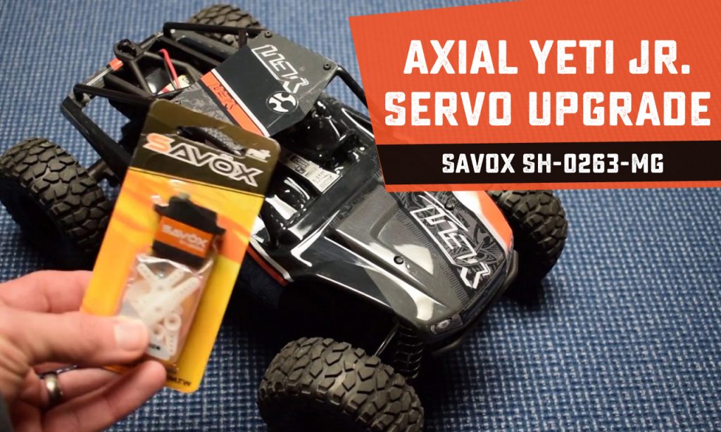 How-To: Upgrade the Steering Servo on the Axial Yeti Jr. Rock Racer ...
