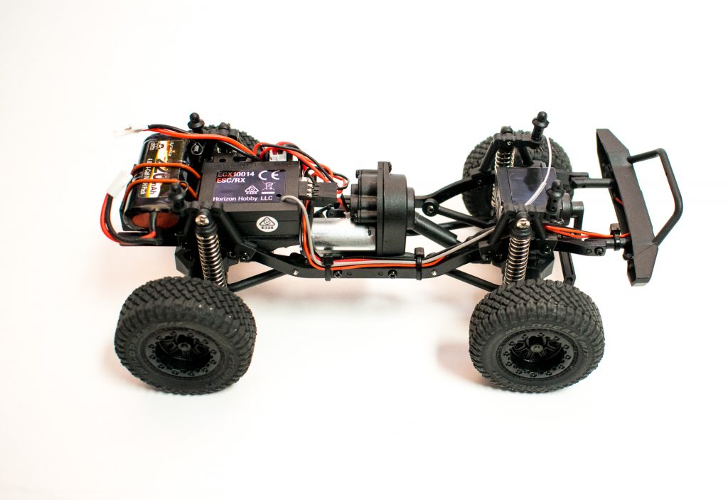 ECX Barrage 124 Chassis - Side Top