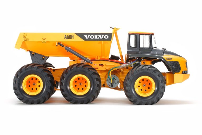 Tamiya 1/24-scale Volvo A60H R/C 6x6 Dump Truck Kit - Small-Scale RC