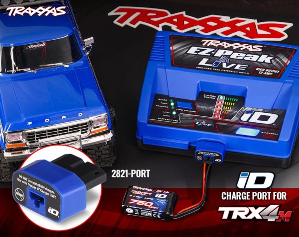 Traxxas iD Charging Port for the TRX-4M - Small-Scale RC