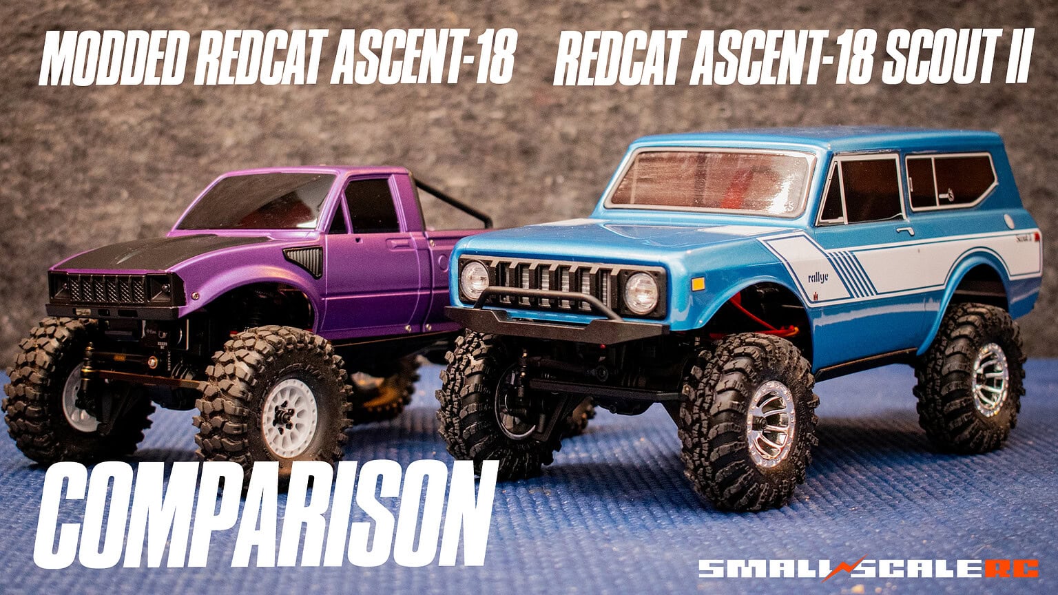 Comparison: Redcat Ascent-18 & Ascent-18 Scout II - Small-Scale RC