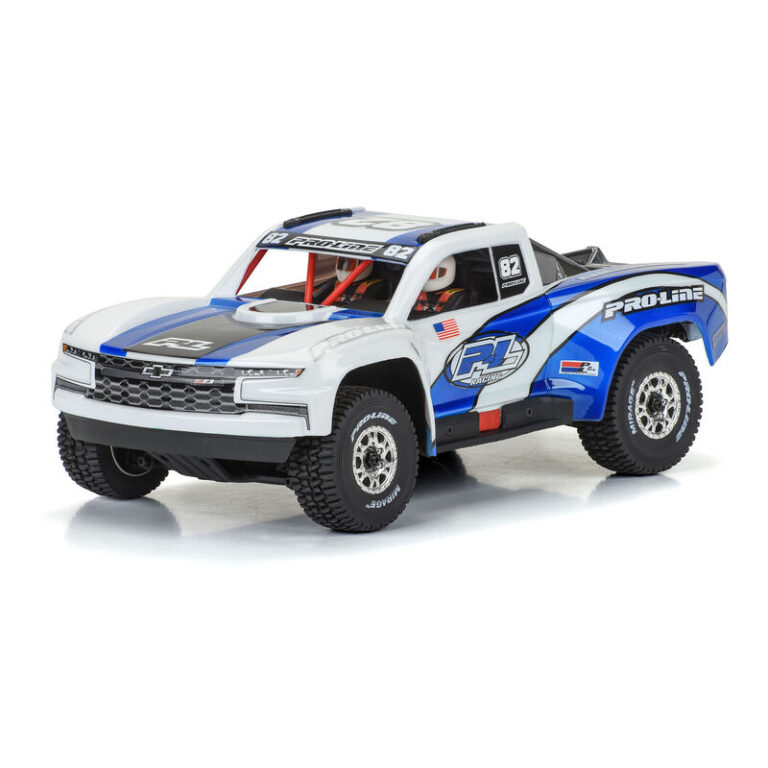 Pro-Line Pre-Cut 2019 Silverado Trophy Truck Clear Body - Mojave Grom ...