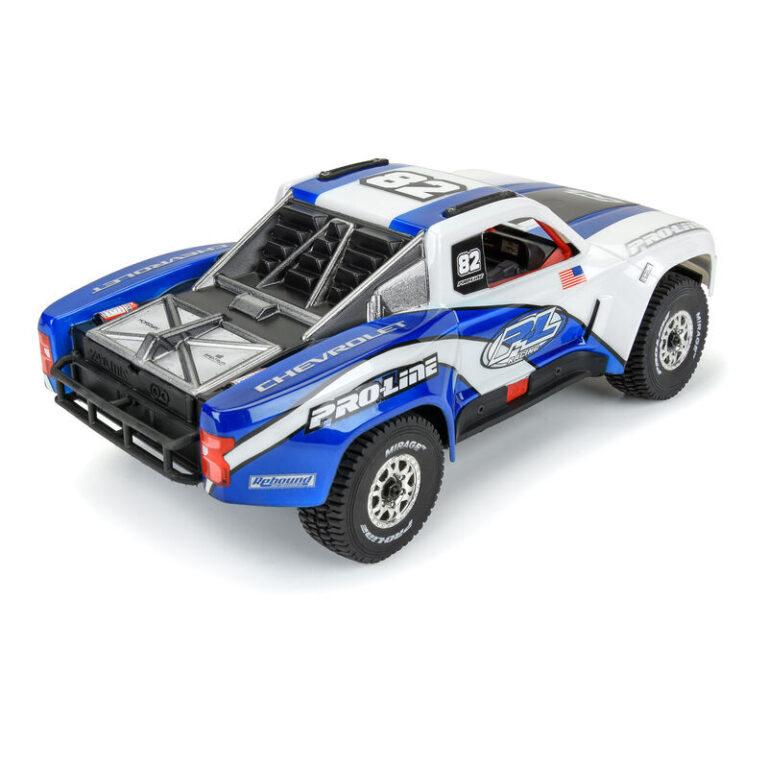 Pro-Line Pre-Cut 2019 Silverado Trophy Truck Clear Body - Mojave Grom ...