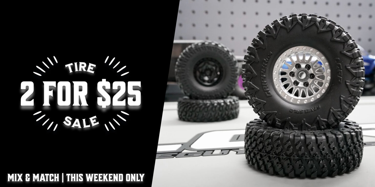 Little Guy Racing Parts "2 for $25" Tire Sale - Small-Scale RC