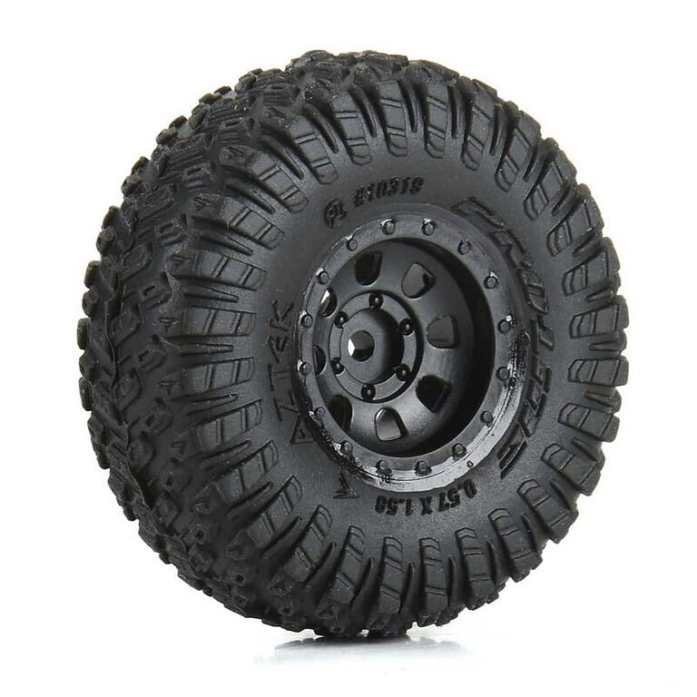 Pro-Line 1/30 Aztek Tires w/ Clobber Wheels - Small-Scale RC