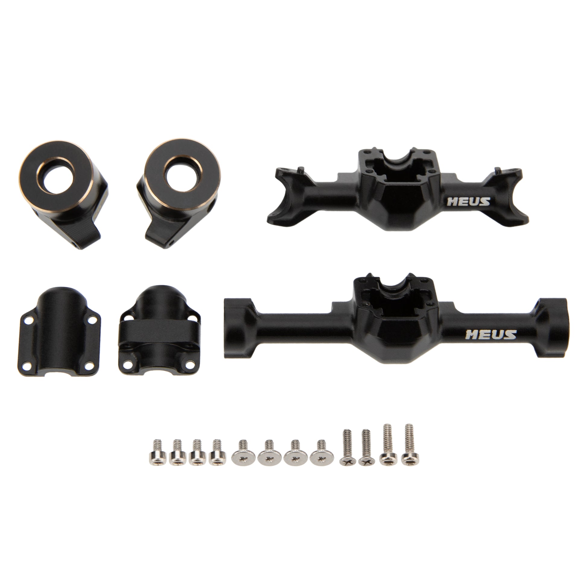 Meus Racing Aluminum Axle Housings & Diff Covers and Brass Steering ...