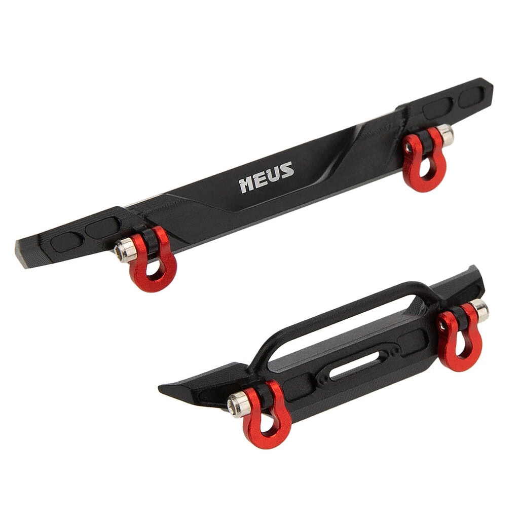Meus Racing Aluminum Bumpers - Axial SCX30 Wrangler - Small-Scale RC
